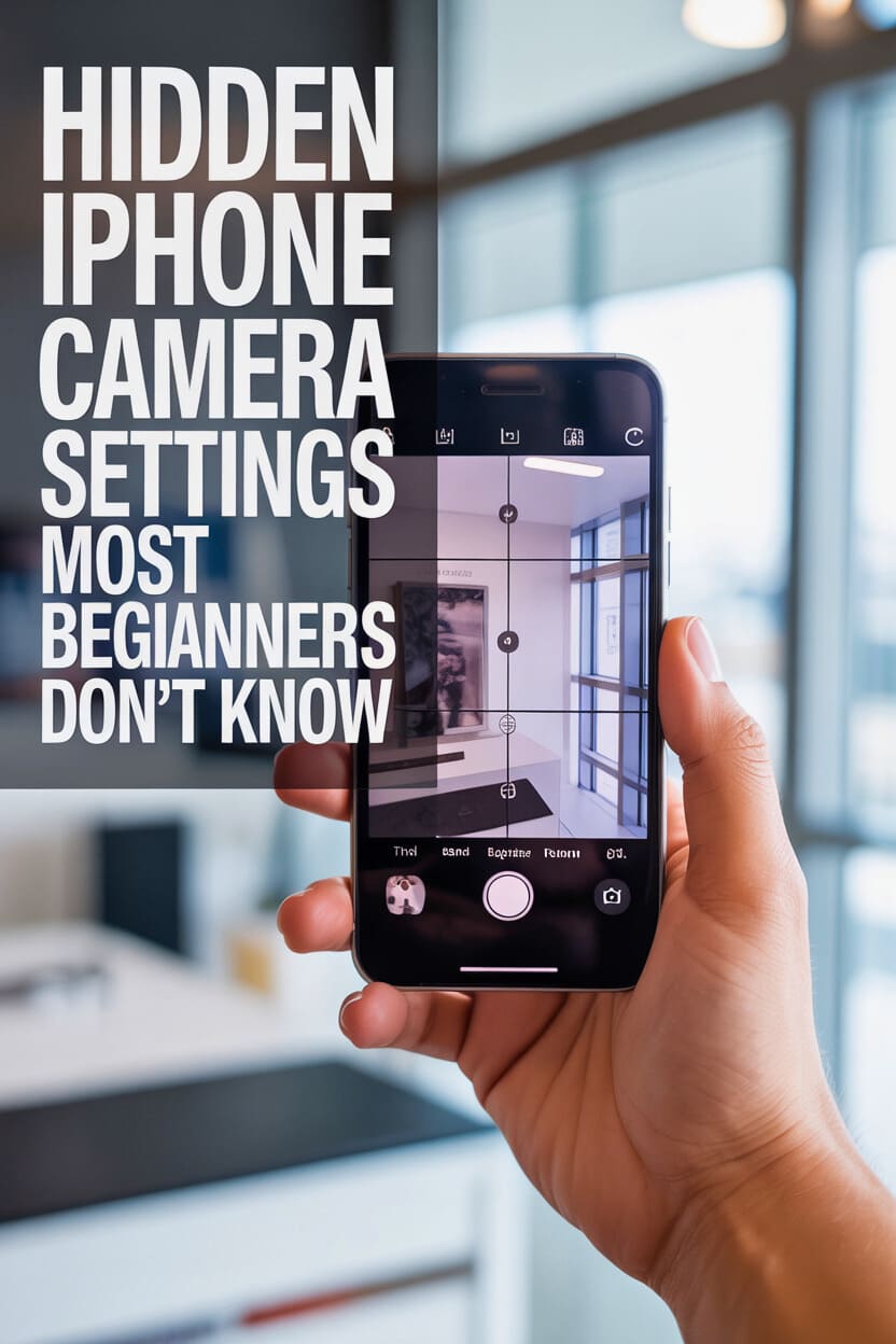 iPhone Camera Settings Every Beginner Should Know (2026 Update)