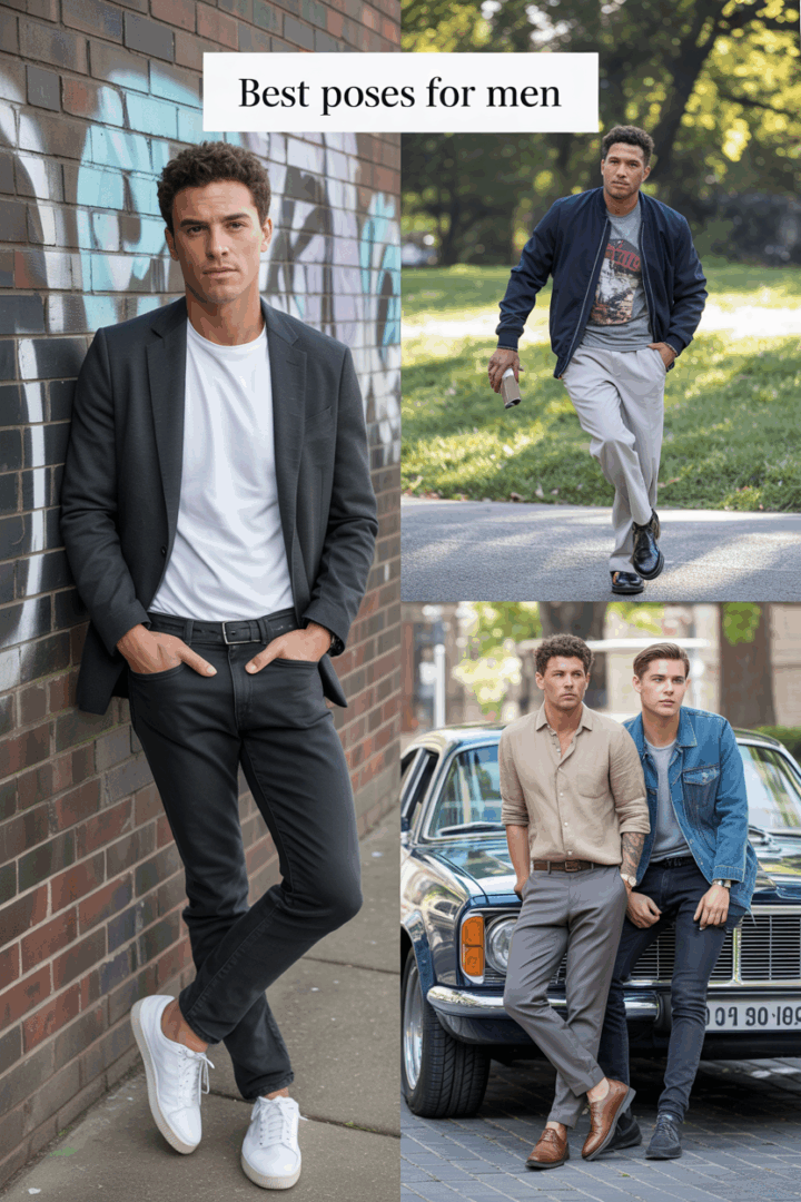 Best Poses for Men: Confident, Casual & Instagram-Ready