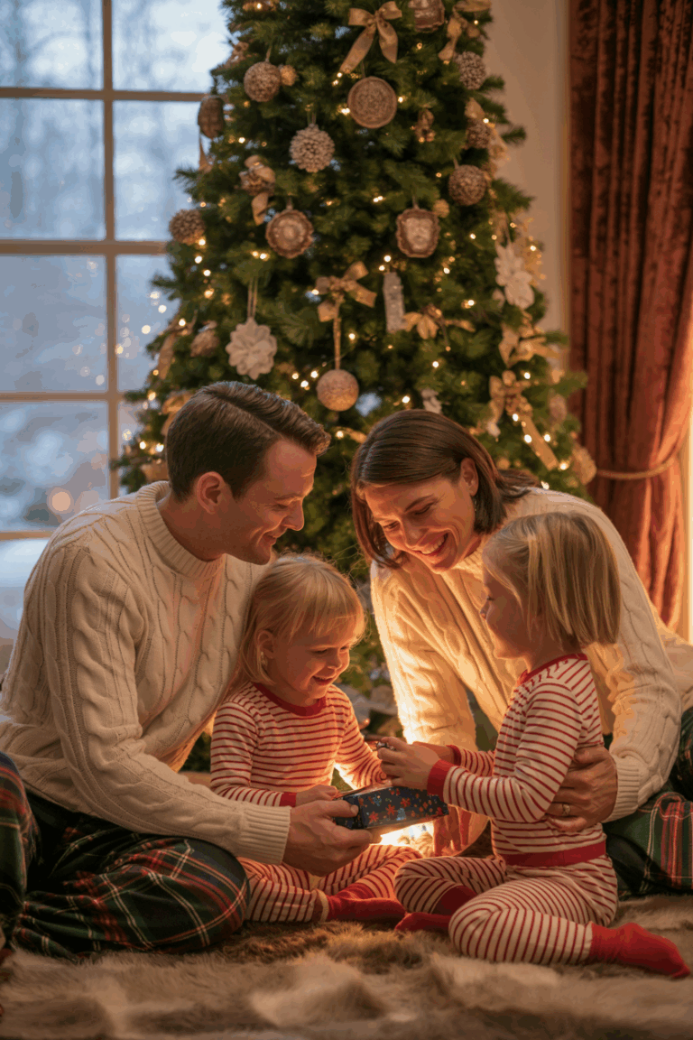 🎅 Best Christmas Poses for Couples, Families & Kids