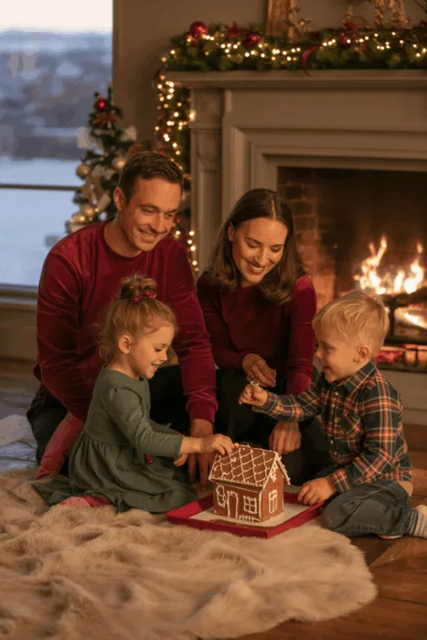 🎅 Best Christmas Poses for Couples, Families & Kids