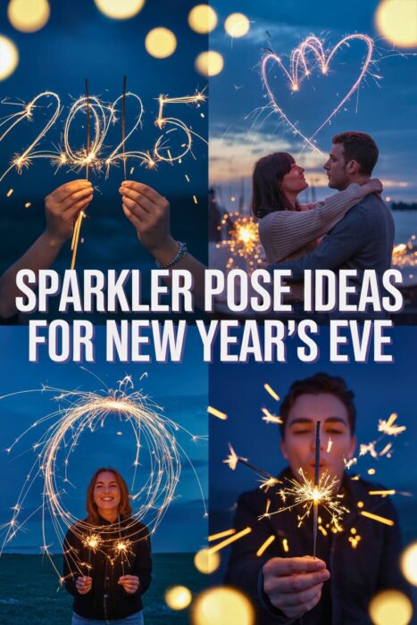 25+ New Year’s Eve Photoshoot Ideas for Stunning NYE Photos (Couples ...
